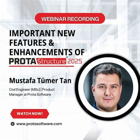 Protasoftware Engineeringwebinar Structuralengineering Protastructure2025 Prota Software