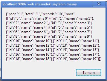 C Jqgrid Mvc Json Format Stack Overflow