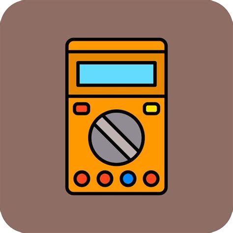 Premium Vector Voltmeter Icon