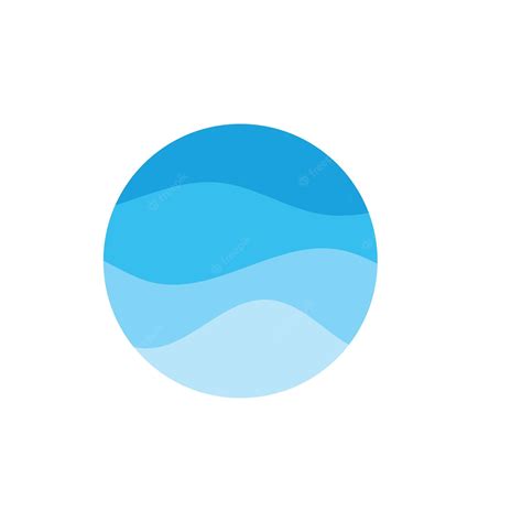 Premium Vector Abstract Water Wave Vector Illustration Design Background