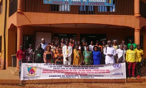 Idps Host Population In Babadjou To Be Issued Birth Certificates