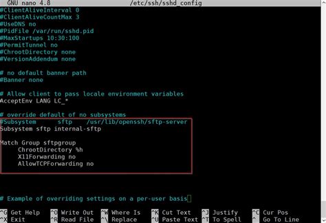 how to setup an sftp server on ubuntu 22 04 using openssh format swap