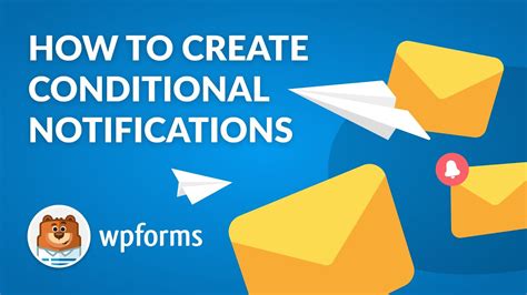 How To Create Conditional Notification Emails In Wordpress Youtube