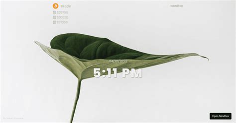 Personal Dashboard With Api Codesandbox