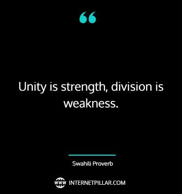 Unity Quotes To Stand Together And Work In Harmony