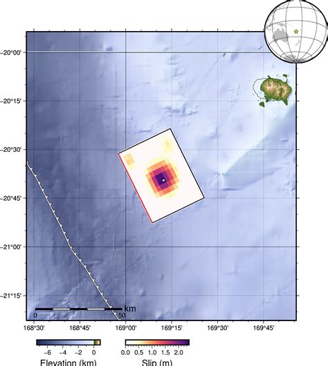 finite fault basemap
