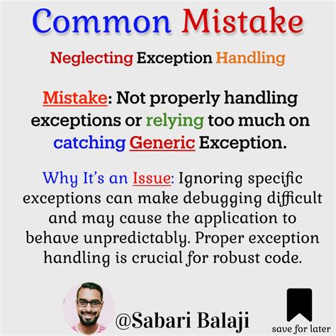 java codingtips softwaredevelopment exceptionhandling programmin