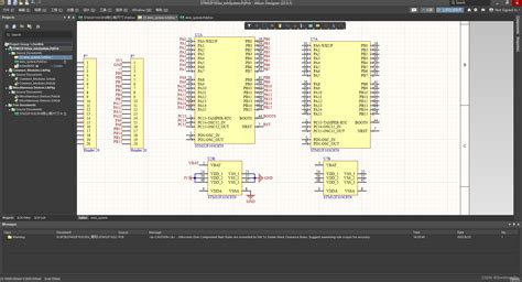 Altium Designer Stm32官方库芯片原理图两个封装的问题ad中一个器件有两部分原理图添加封装的时候不成功是怎么回事 Csdn博客