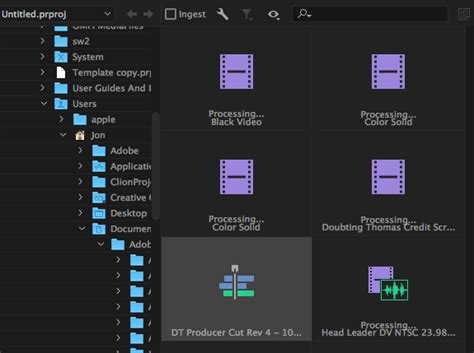 How To Import Sequences Into Premiere Pro From Xml Without Duplicating Media Blog Digital