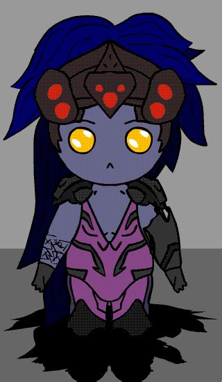 Widowmaker Chibi Visor Activate By Swasbi On Deviantart