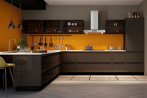 인도의 현대적인 주방 디자인 가구 우주 현대의 배경 일러스트 및 사진 무료 다운로드 Pngtree