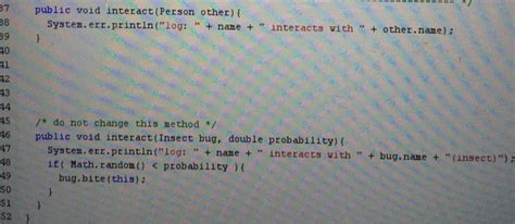 solved 2 person class [5 marks complete the provided person