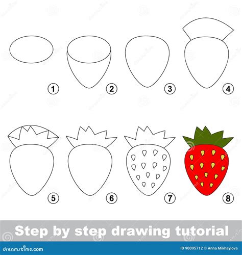 Strawberries Easy Drawing At Richard Groves Blog