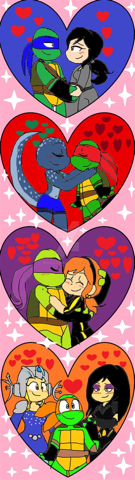 Tmnt Couples By Mjackson5 On Deviantart