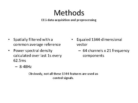 Bcis Using Eeg For Multidimensional Control Compared To