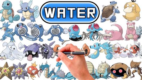 Water Pokemon Type Ranking Water Type Pokemon Starters From Best To