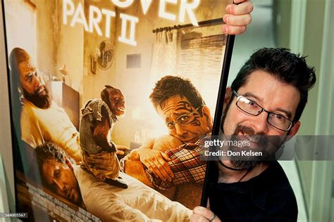 Dick Cherry Photographed With Actor Ed Helm In Hangover Part 2