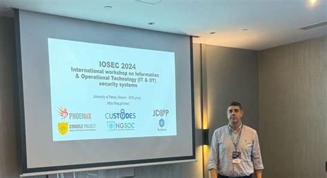 Custodes Eu Project On Linkedin Iosec2024 Custodes Cybersecurity