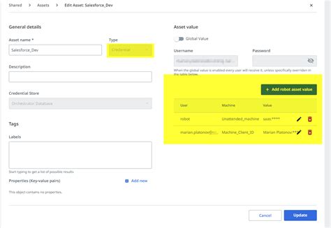 Passing Secure Credentials In Robot Assistant Robot Uipath