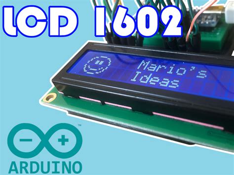 How To Use LCD 1602 Display With Arduino Arduino Project Hub