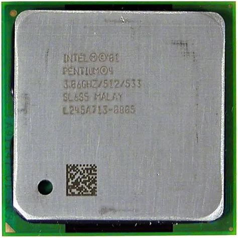 Intel Pentium 4 3 06 Pentium 4 Northwood 3 06 Ghz Socket 478 Processor Rk80532pe083512