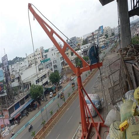 Construction Lift Machine At ₹ 25499 Mini Crane For Construction Site