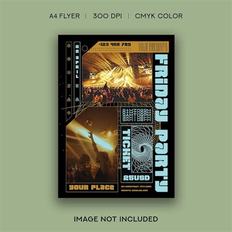 Premium Psd Friday Party Flyer Premium Psd Friday Party Flyer