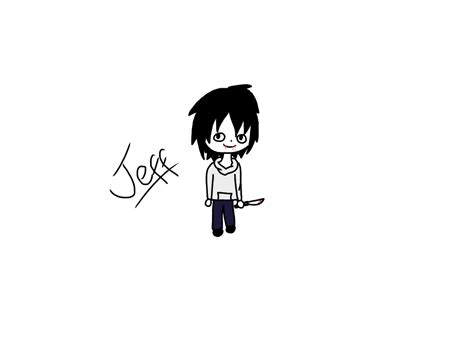Jeff The Killer Drawing Chibi