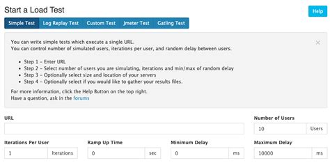 Running A RedLine Load Test With Advanced Options RedLine