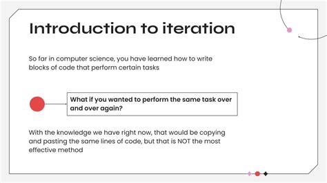 Intro To Iteration Presentation