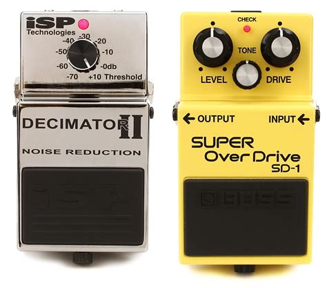 Isp Technologies Decimator Ii Noise Reduction Pedal Bundle Reverb