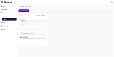Step 3 Create A Dummy User