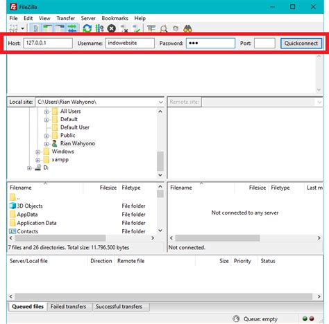 Localhost Xampp What Is Filezilla Meshvil