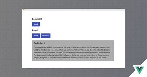 Vue3 Blockui