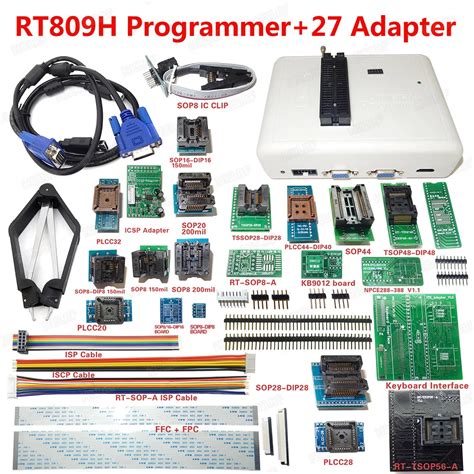 RT H EMMC NAND FLASH Programmer Adapters With CABELS EMMC Nand TSOP Adapter TSOP