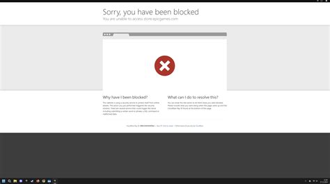 Epic Games Ücretsiz Oyun Alınca Sorry You Have Been Blocked Hatası