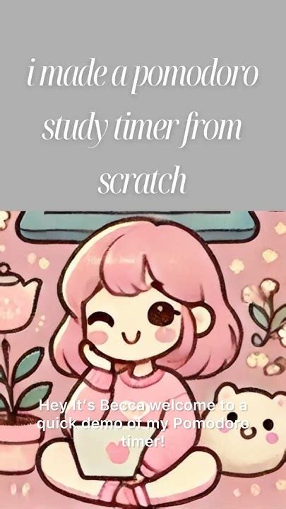 I Made A Pomodoro Timer Using Htmlcssjavascript Dev Diaries By Beca Youtube