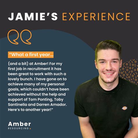amber resourcing on linkedin recruitment experience journey