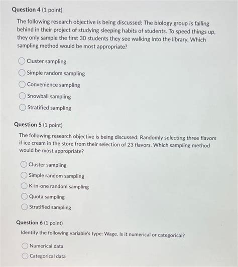 Solved The Following Research Objective Is Being Discussed