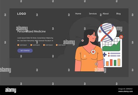 Personalized Medicine Concept Tailoring Treatment With Genetic Insights Custom Health