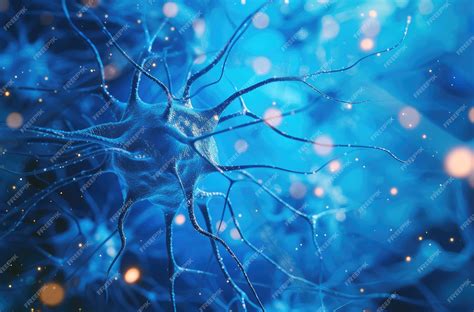 Premium Photo | Abstract Neural Network Synapse Activity Visualization
