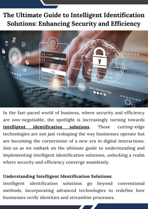 Ppt The Ultimate Guide To Intelligent Identification Solutions