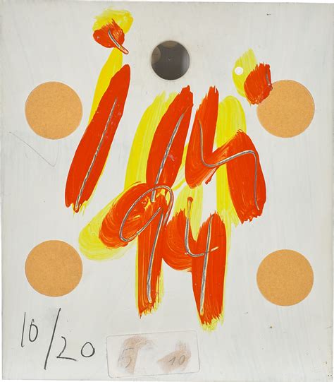 Imi Knoebel Kleines Rotes Quadrat Small Red Square 1994 Mutualart