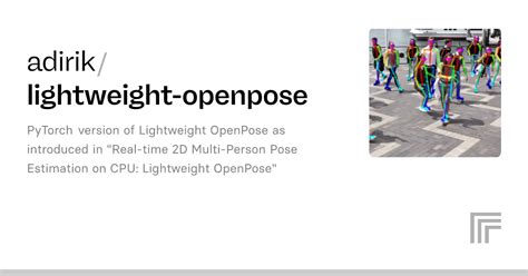 Adiriklightweight Openpose Run With An Api On Replicate