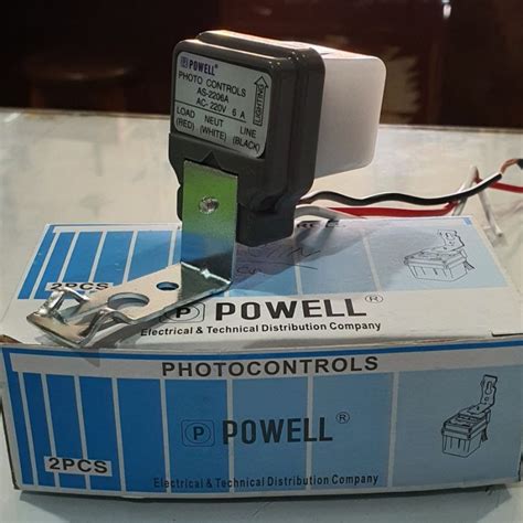 Jual Sensor Cahaya Fotocell Photocell Foto Swicth Foto Cell Photo 6 A Powell Model Selcon Sensor