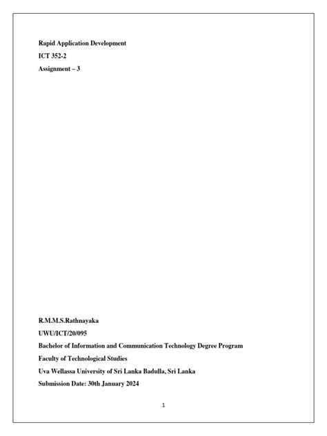 Assignment 03 Pdf