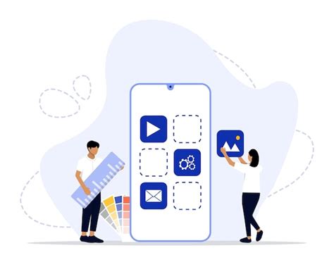 Premium Vector Ui Ux Design Concept