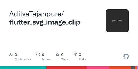 GitHub AdityaTajanpure Flutter Svg Image Clip