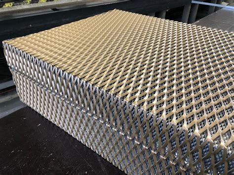 S Con Anodized Dubai Gold Cladding Solution