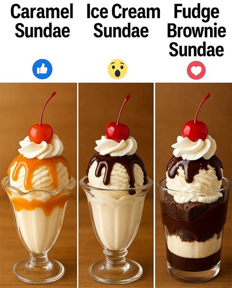 Madhuri Caramel Sundae Is A Creamy Ice Cream Dessert Topped With
